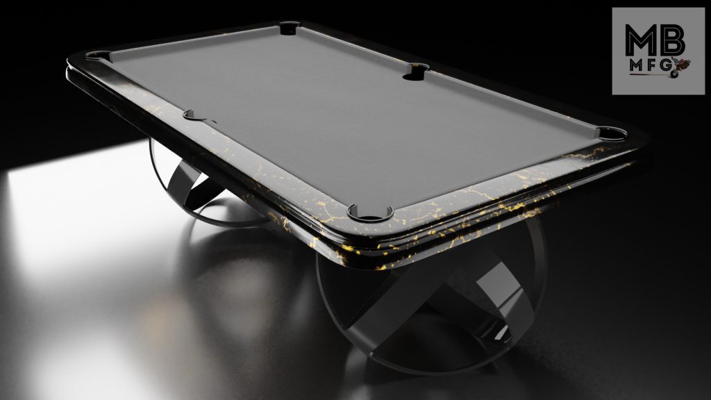 Luxor Contemporary Pool Table – American Made Billiards